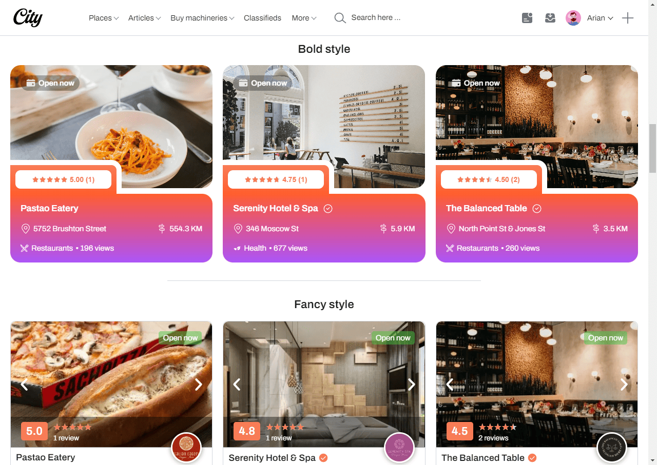 Preview cards bundle - Voxel Guide