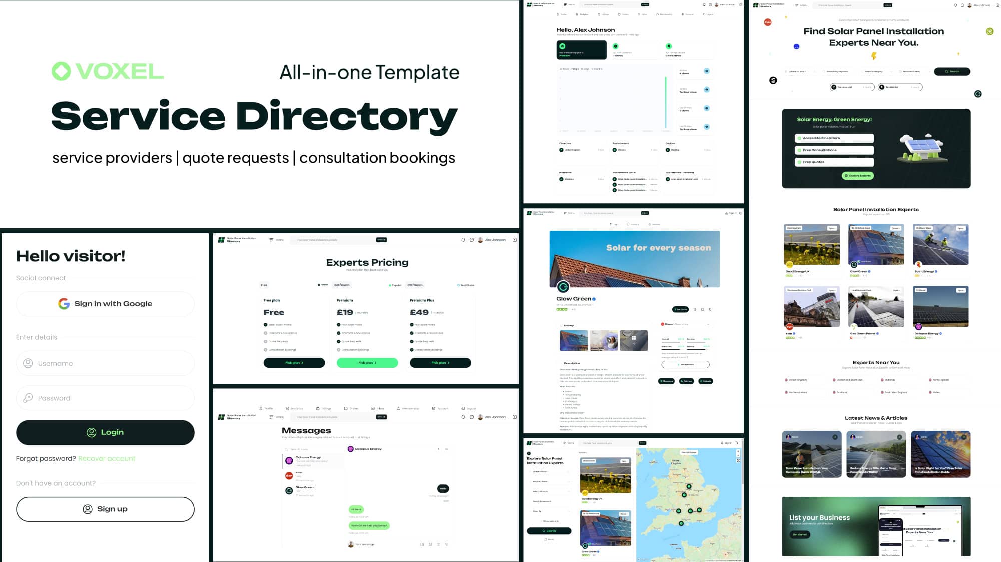 Service Providers Directory Template (20 in 1) - V1.1 - Voxel Guide