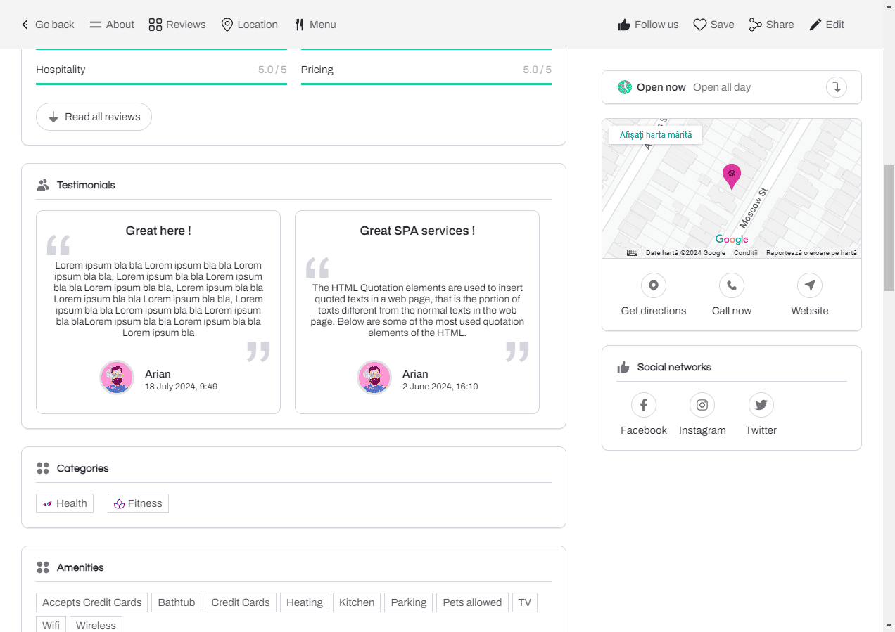 Testimonials post type - Voxel Guide