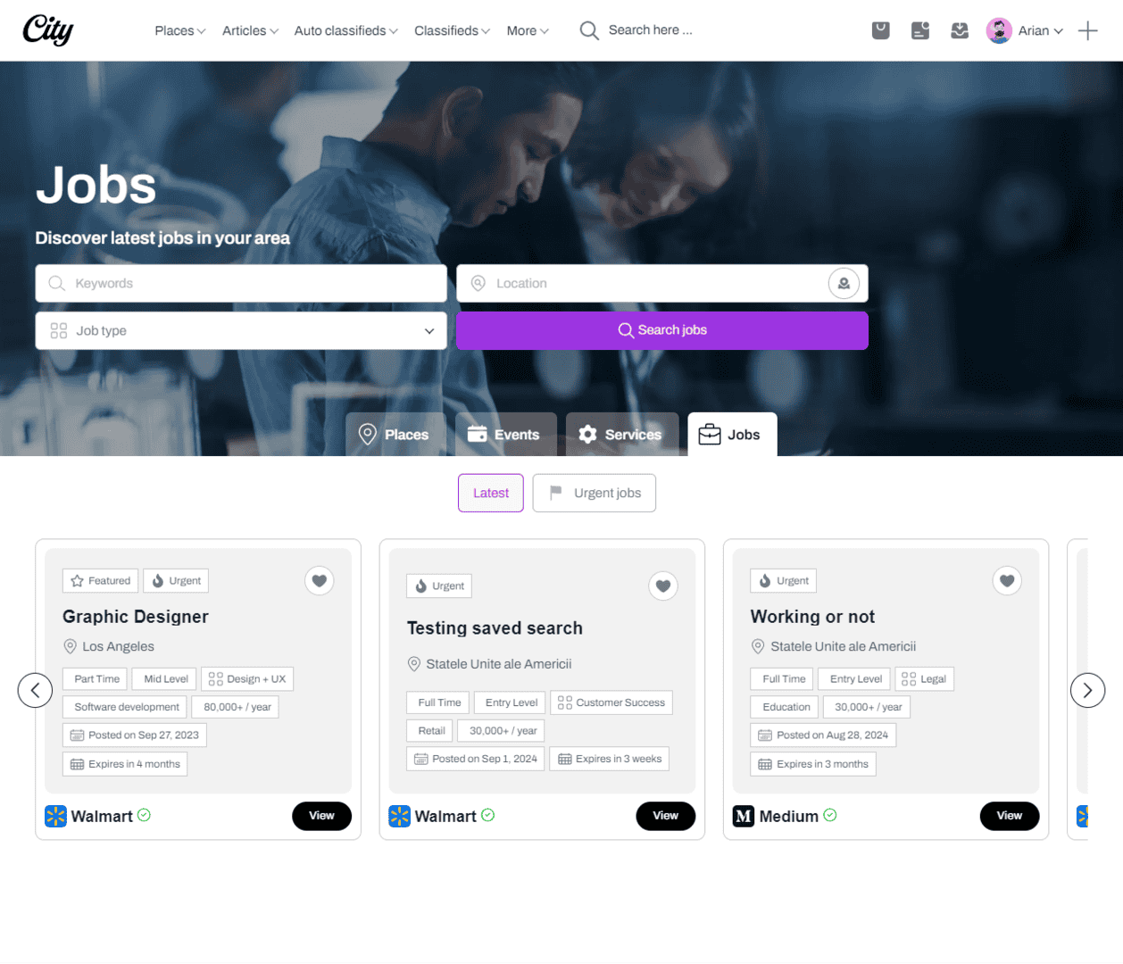 Homepage fancy tabs for CPTs - Voxel Guide